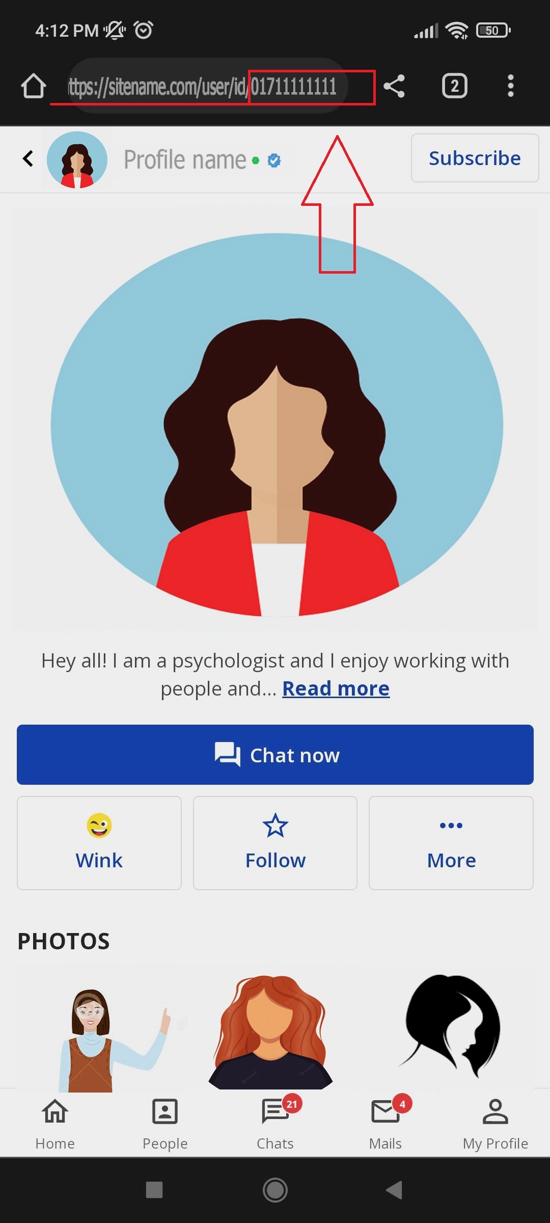 Where can I find user's profile ID number? – FAQ